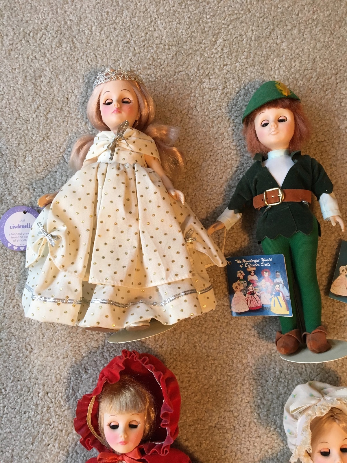 8 Collectible 1970's / 1980's Effanbee Dolls. 8 different vintage dolls ...