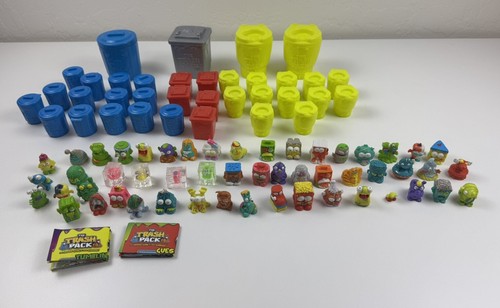 The Trash Pack Lot Of 51 Trashies 4 Med , 33 Small Trash Cans, 2 ...