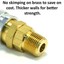 Foster 3303 - 3/8" Male NPT Quick Connect Coupler Air Hose Fittings M ...