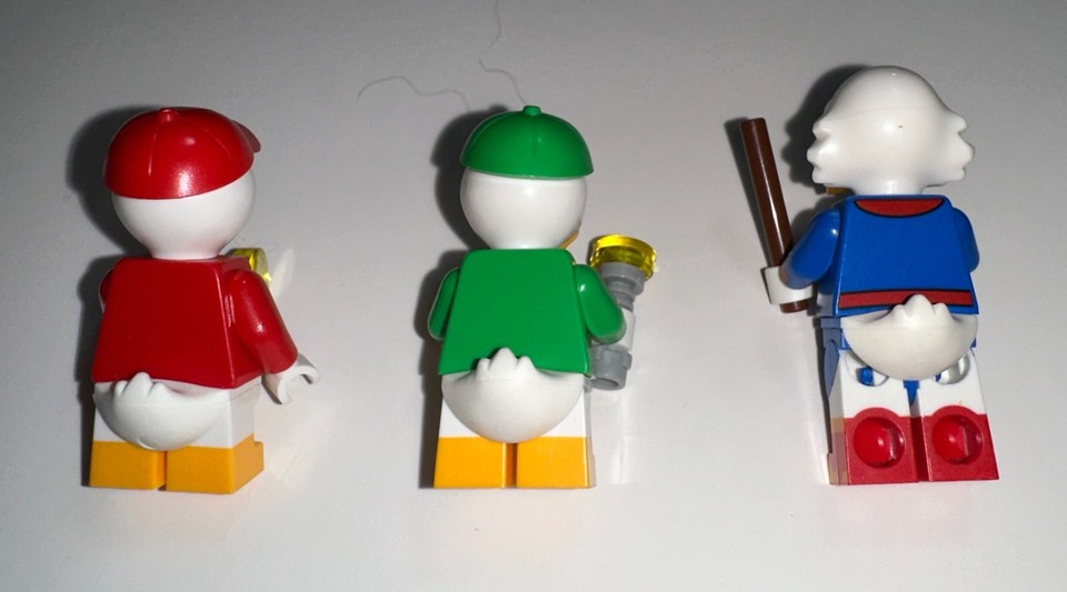 LEGO Daisy Duck, Louie, and Scrooge McDuck Minifigures | eBay