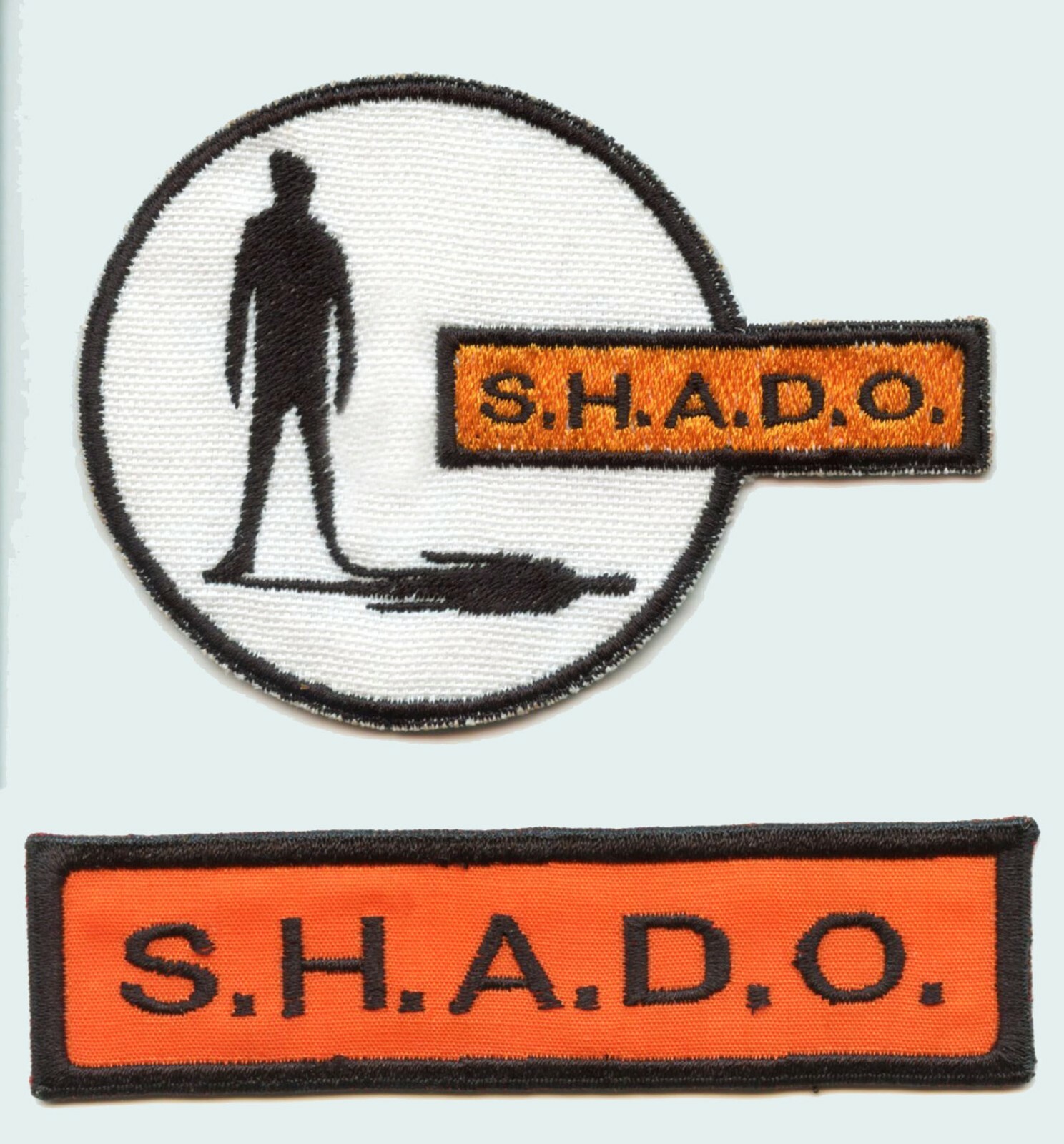 UFO SHADO - 2 Patch Set #1 - Gerry Anderson Ed Straker ITC - FREE P&P ...