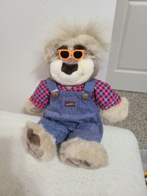 Vintage Tyco 1997 Real Talkin Bubba Bear Stuffed Animal Plush Talking ...