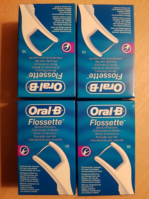 oral B Flossette Zahnseide 5 Packungen mit 50 Sticks Empfehlung günstig ...