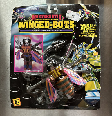 New NOS TrendMasters Masterbotix Winged-Bots Fly 1992 Beautiful Rare | eBay