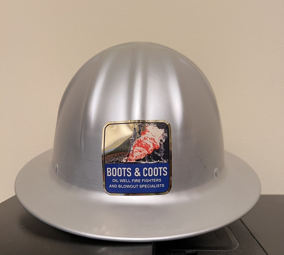 Boots & Coots Oil Well Firefighting Hardhat Sticker - 2-1/4”x 2-1/2” | eBay