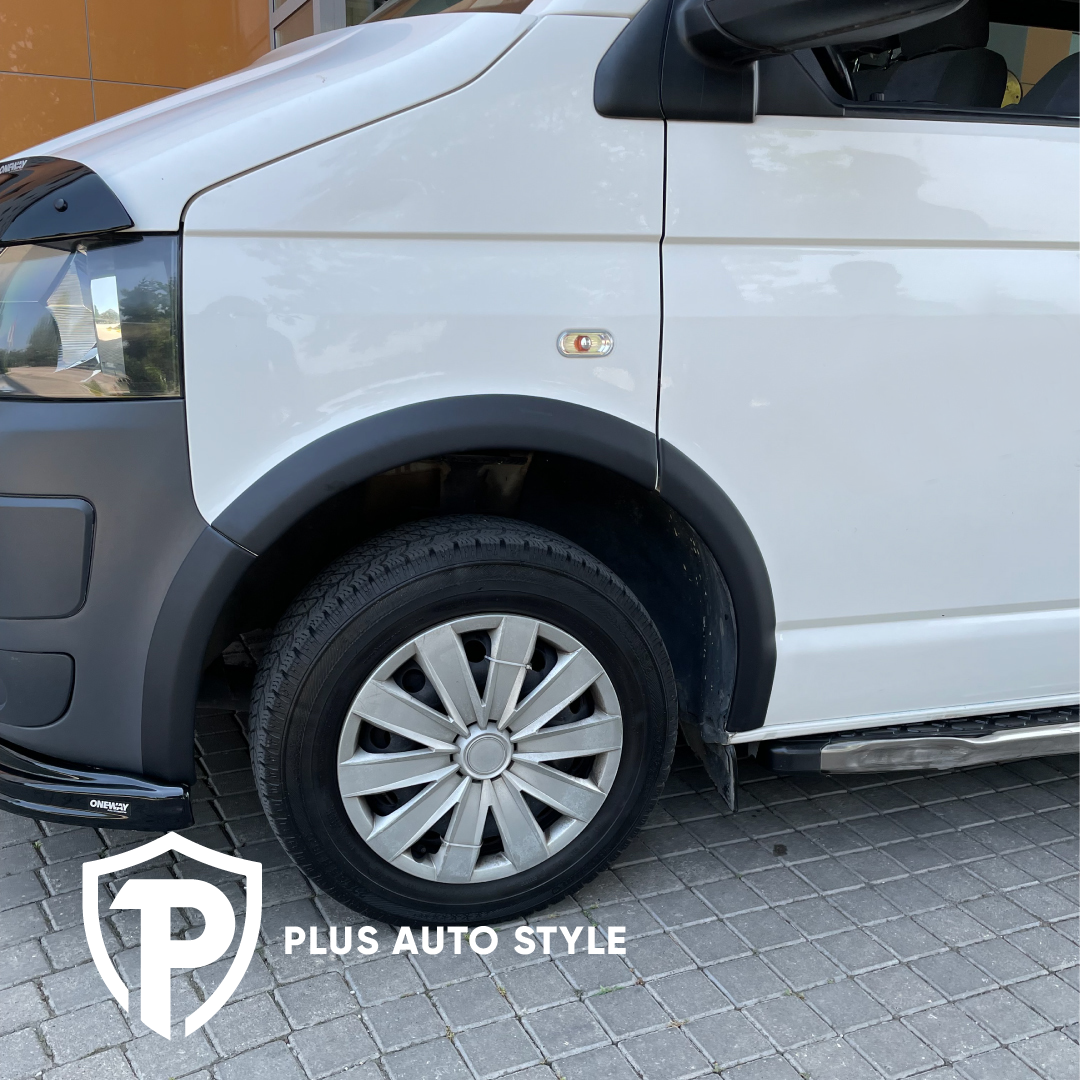 VW T5-T5.1 Transporter Caravelle 2003-15 Wheel Arch Cover Trims Kit LWB ...