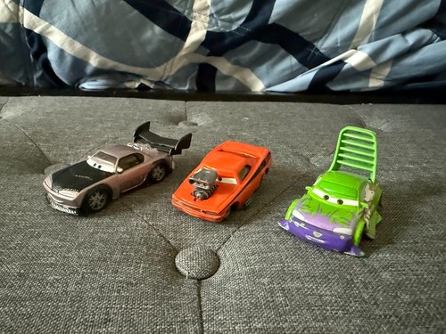 Lot 3 Disney Pixar Cars Boost Wingo Snot Rod Supercharged SnotRod MINT ...