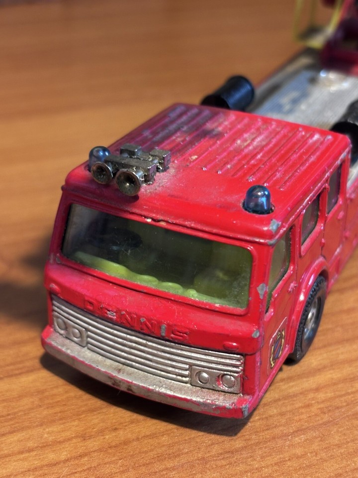 Vintage Corgi Toy Fire Engine Truck Cast Metal r1s2 | eBay