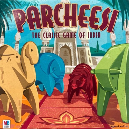 2001 Hasbro Parcheesi Classic Board Game Of India - Replacement Parts ...