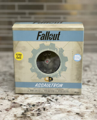 FALLOUT 5 Star Funko Assaultron Vinyl Figure, Glows in the Dark, New In ...