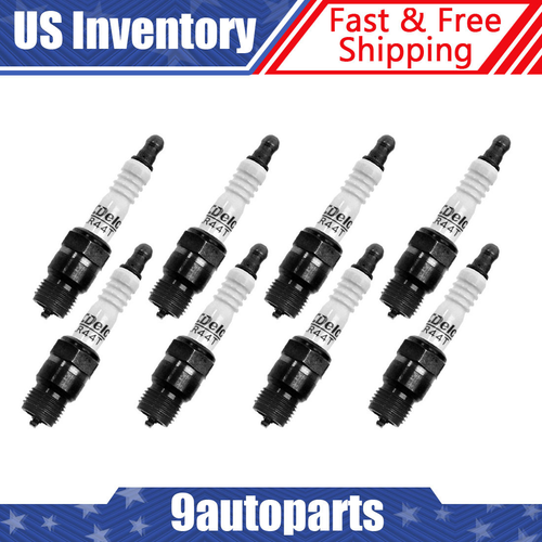 AC Delco R44T Spark Plug Set of 8 for Chevy GMC Pontiac New | eBay