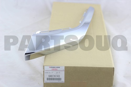 6407A143 Genuine Mitsubishi GARNISH,FR BUMPER SIDE | eBay