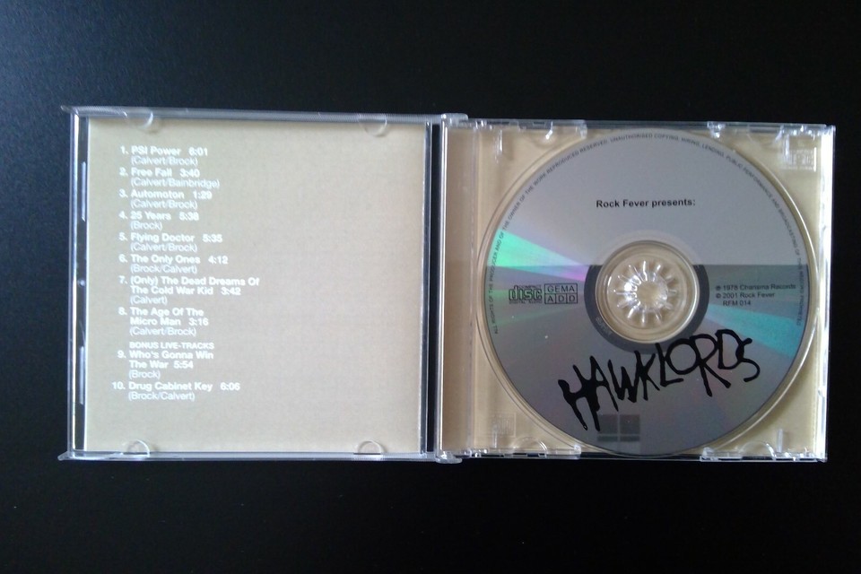 Hawkwind / Hawklords - 25 years on CD Rock Fever release | eBay
