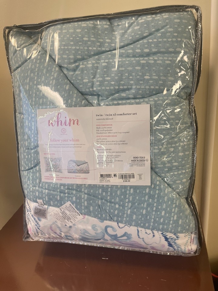 $180 Whim 2 pieces Comforter set one standard Sham | eBay