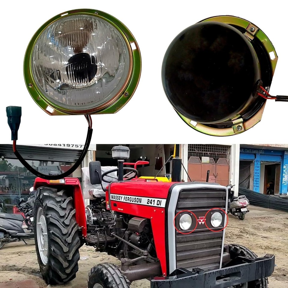 Massey Ferguson Tractor and TAFE Eagle Headlight 12 Volt | eBay