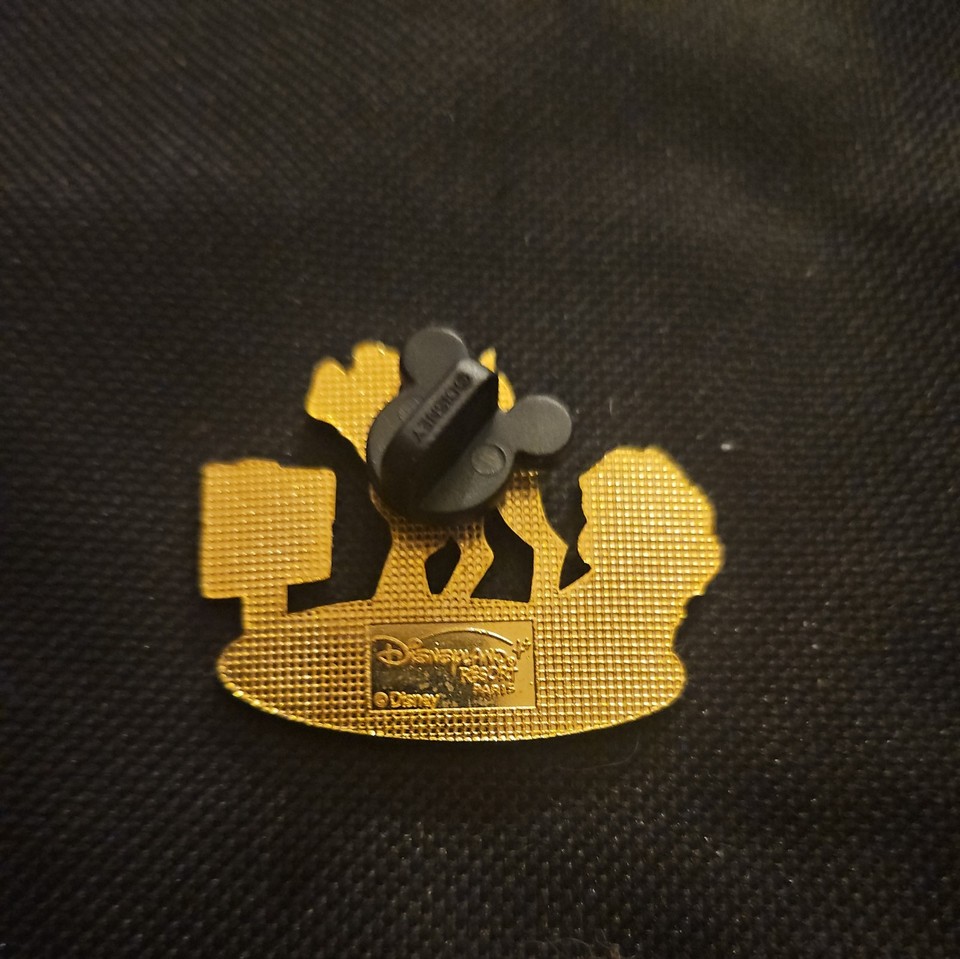 Disney Pin - DLRP - Lady and the Tramp - Wet Cement Concrete Imprint ...