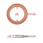 2 Exhaust Muffler Pipe Gaskets for Yamaha XT550 1982-1983 / XT600 1984 ...