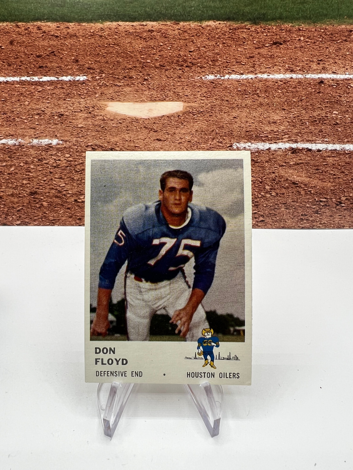 1961 Fleer Football Don Floyd #176 Houston Oilers | eBay