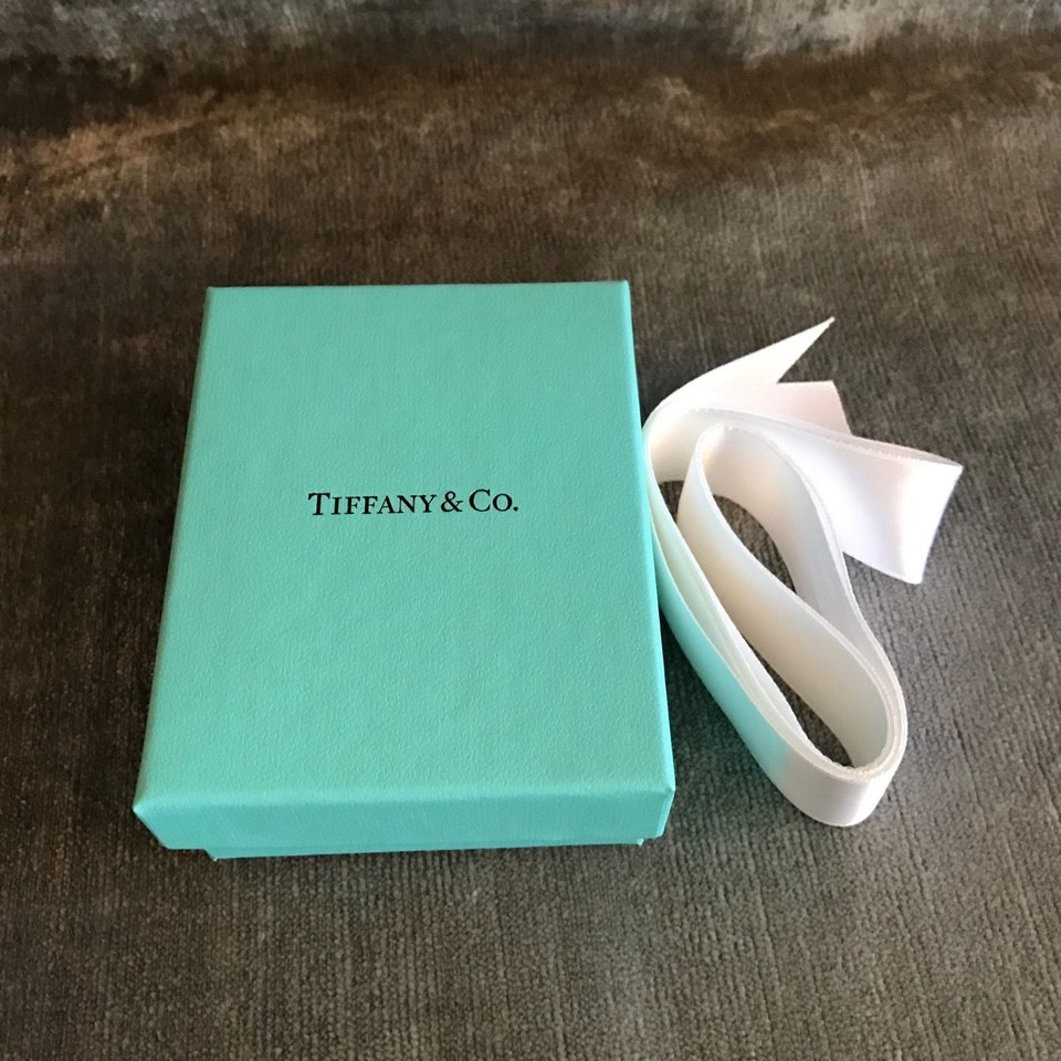 Tiffany & Co NEW Empty Blue Box Suede Pouch Gift Bag Polishing Cloth ...