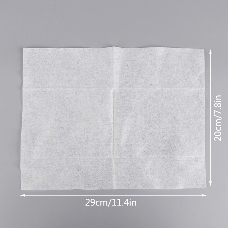 100pcs Disposable Electrostatic Dust Removal Mop Paper Home Kitchen ...