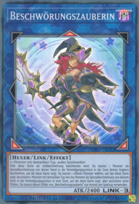 Yugioh Summon Sorceress SOFU-DESE2 German Super Rare Limited NM | eBay