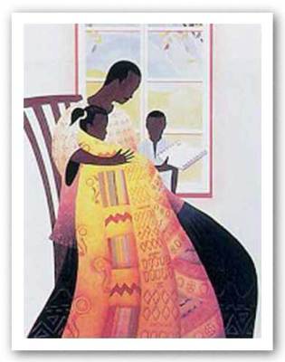 Story Time Man Bryan Greene African American Art Print 16x20 | eBay