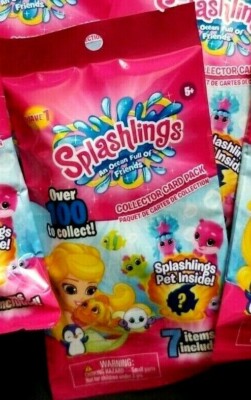 LOT of 10 ~NEW! SPLASHLINGS Series Pack WAVE 1 - SEALED BLIND Pack ...