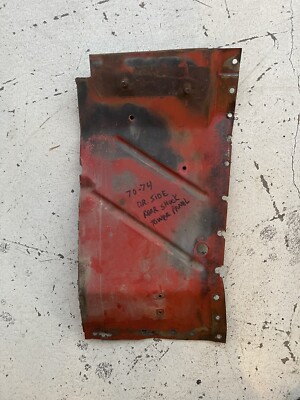 1968-74 AMC Javelin AMX Dr. Side Inner Firewall Rear Sheetmetal Panel ...