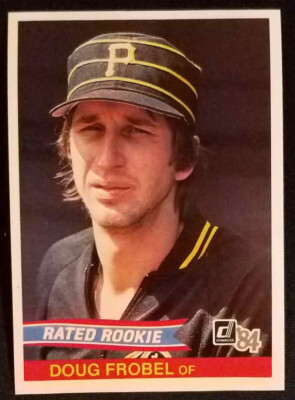 1984 Donruss #38 Doug Frobel Rated Rookie RC Pittsburgh Pirates NM ...