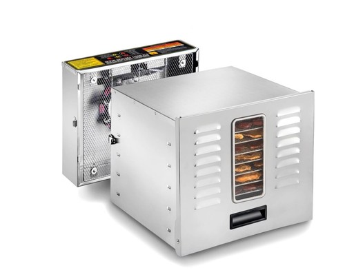 STX Intl Dehydra 1200W 10 Tray Stainless Steel Dehydrator • 165°F Jerky ...