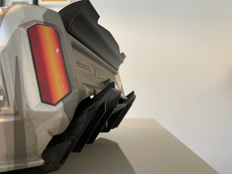 Arrma Infraction Shark Fin Wave Style Rear Wing Spoiler Fits V1 V2 ...