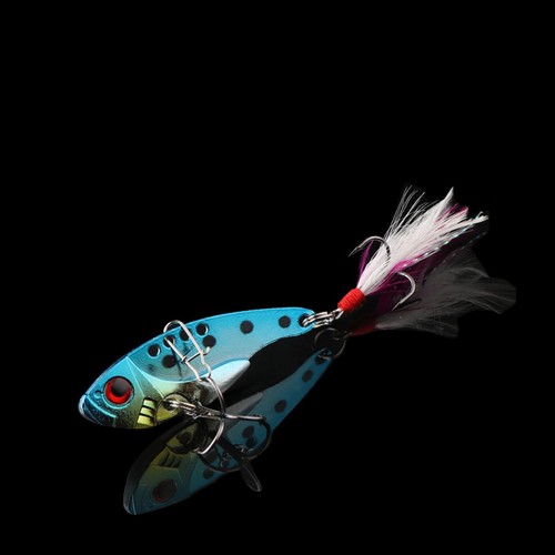 4 Pcs Fishing Tackle Hard Metal Spoon Lure Bait Hook for Fish Random ...