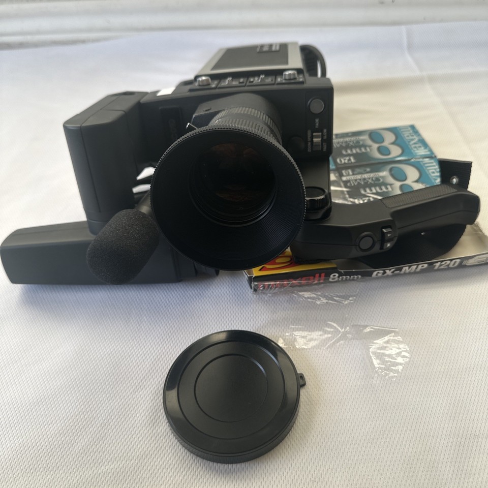 Rare Vintage 1980 RCA Color Video Camera Model CC010 W/ 4 Tapes ...