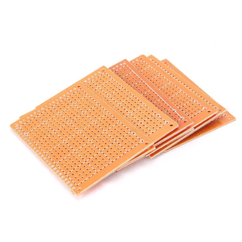 10pcs 5x7 cm Prototype Paper PCB Universal Board DIY Prototyping Kit ...