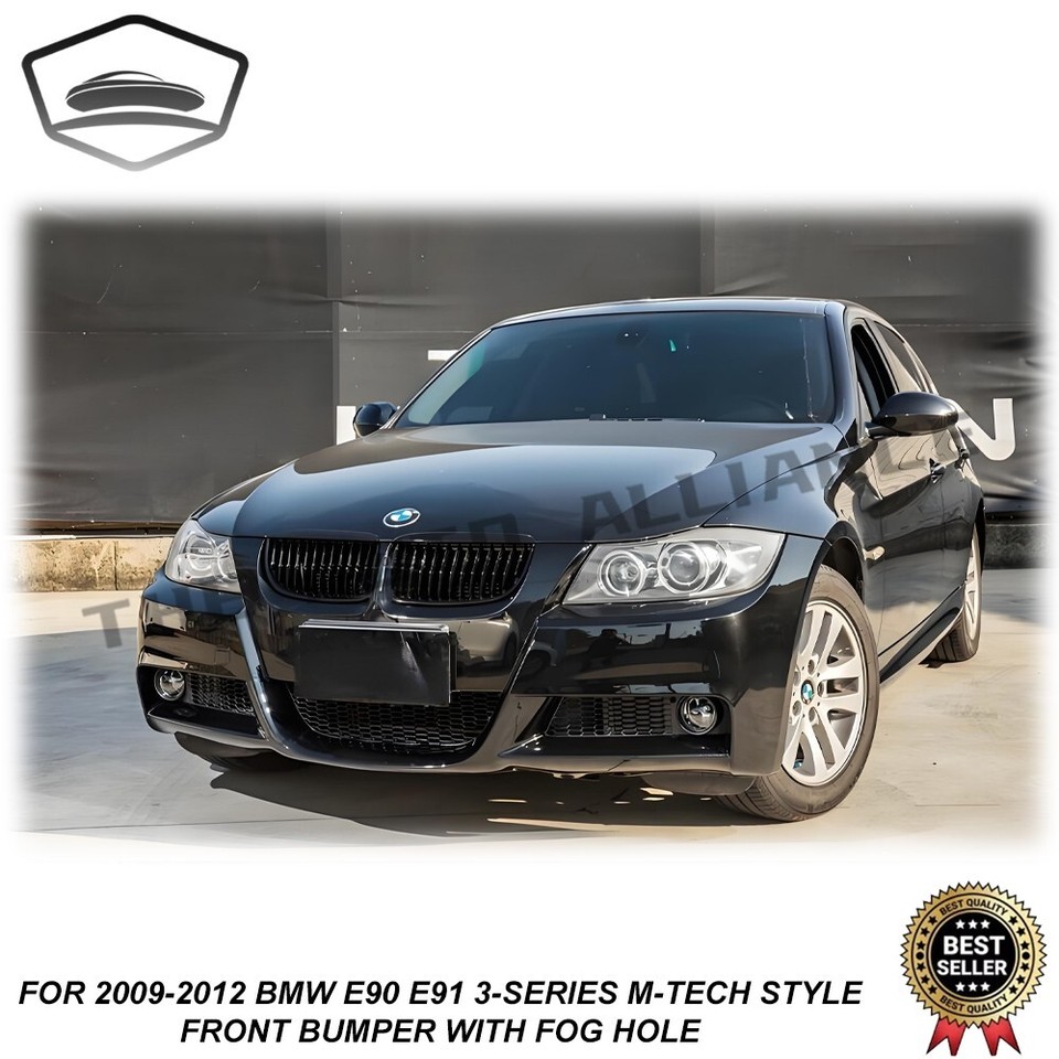 For 2009~2012 BMW E90 E91 3-Series M-Tech Style Front Bumper Body Kit ...