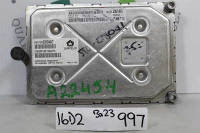 P05150609AC Dodge Charger 2012 3.6L Engine Control Unit ECU Module 16D2 ...