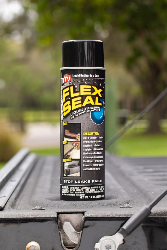 Flex Seal Spray BLACK Liquid Rubber Sealant Coating 14 OZ New | eBay