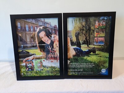 The Sims 2 Ea PC 00s Duo FRAMED ADVERT GAME POSTER A4 8X12" X 2 | eBay