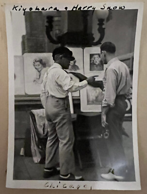 Vintage Photo Kiyohara, Harry Snow Artist Chicago Vernacular Snapshot ...