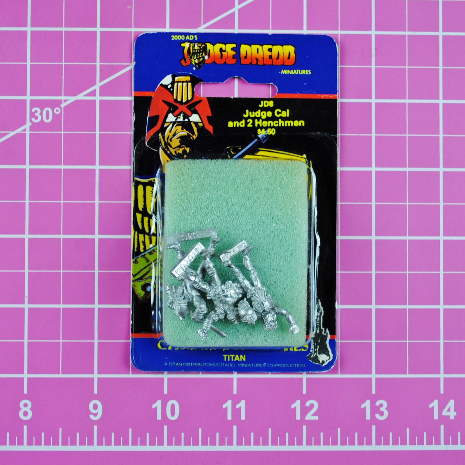 Citadel Judge Dredd JD8 Judge Cal and 2 Henchmen - Rare OOP - 2000 AD ...