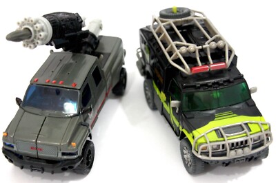 Transformers ROTF Ironhide HFTD Night Ops Ratchet Voyager Class 2 Lot ...