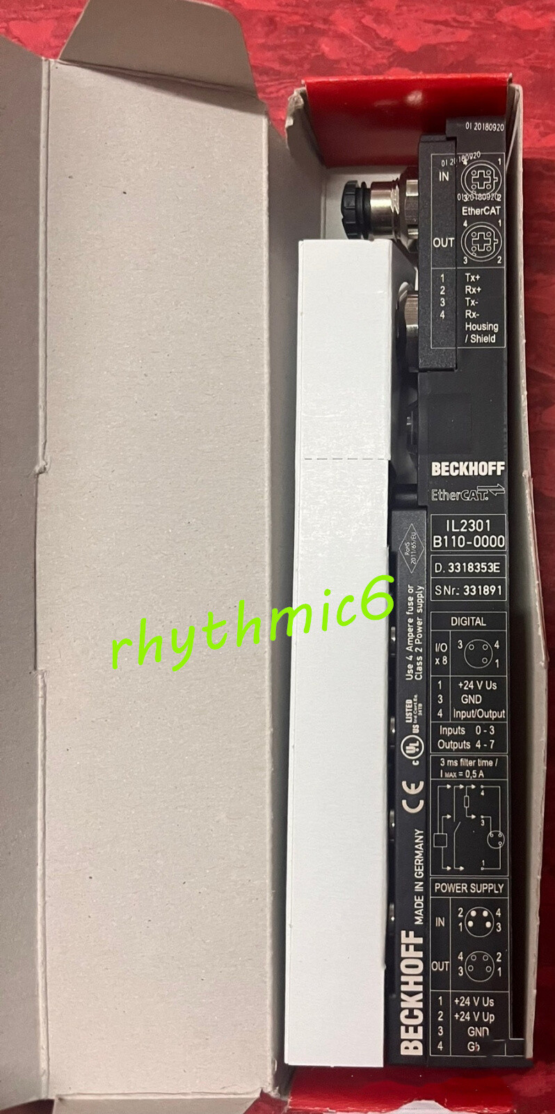 Brand New BECKHOFF IL2301-B110-0000 Module Fast FedEx or DHL | eBay