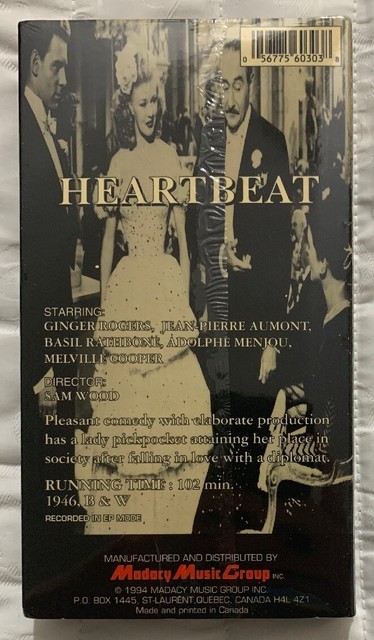 Heartbeat (VHS/EP, 1999, Collectors Edition) for sale online | eBay