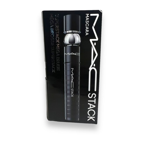 Mac Stack Mascara Super Mega Brush Black 1 fl. oz / 3ml Travel Size | eBay
