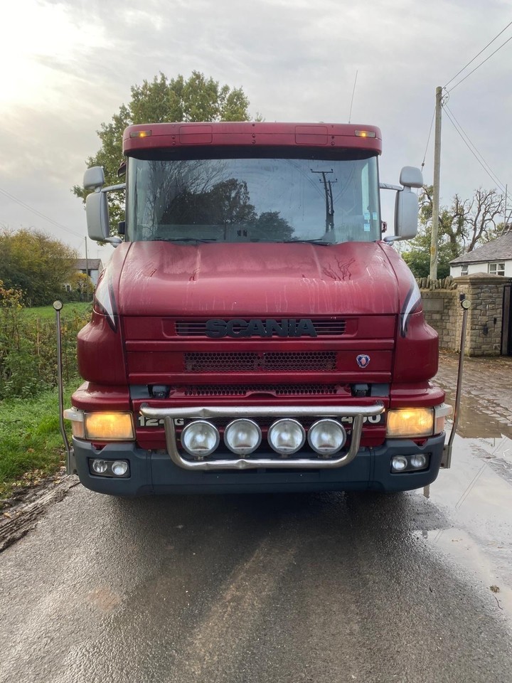 Scania 420 124G 6x4 Double Drive, T Cab hook loader lorry | eBay UK