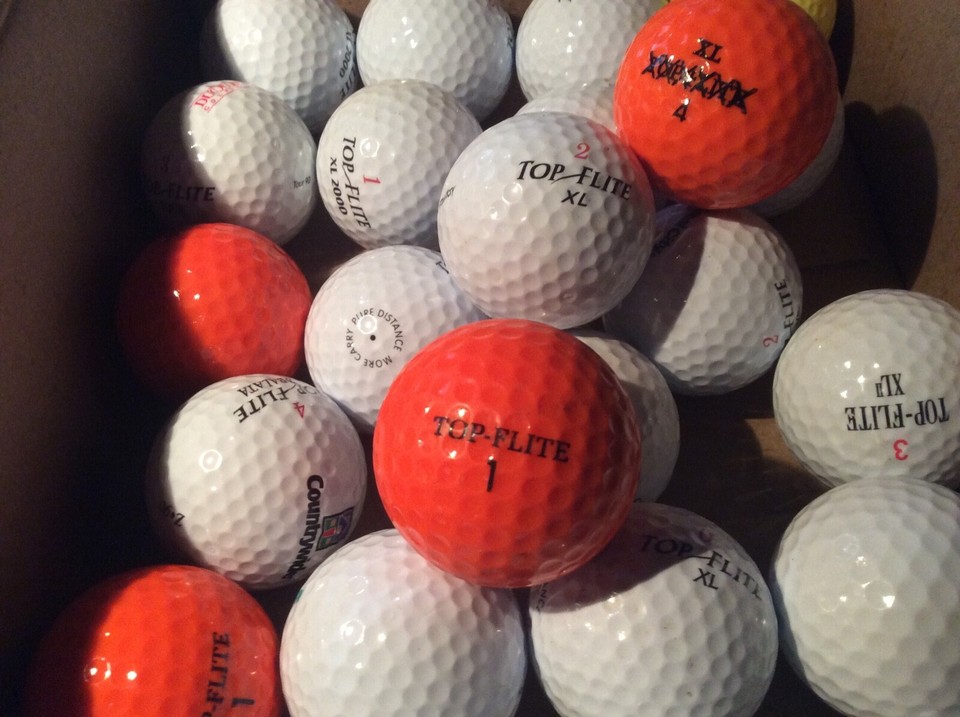 Top Flite Golf Balls - lot of 25 x 4A | eBay