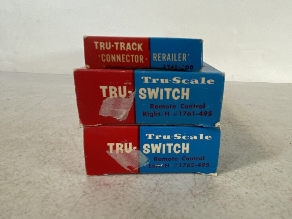 Tru HO Switch Model Train Track Tru-Scale Lot box 6D73 | eBay