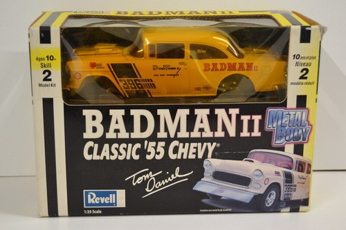 Revell Tom Daniel Badman II Classic '55 Chevy Metal Body 1/25 Model Kit ...
