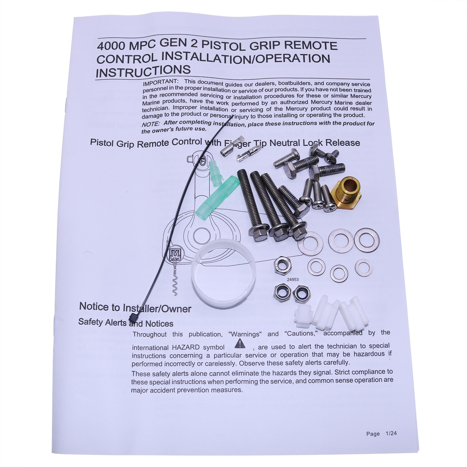 Control Box 4000 Gen 2 Panel Mount Throttle Shifter 883710A02 for ...