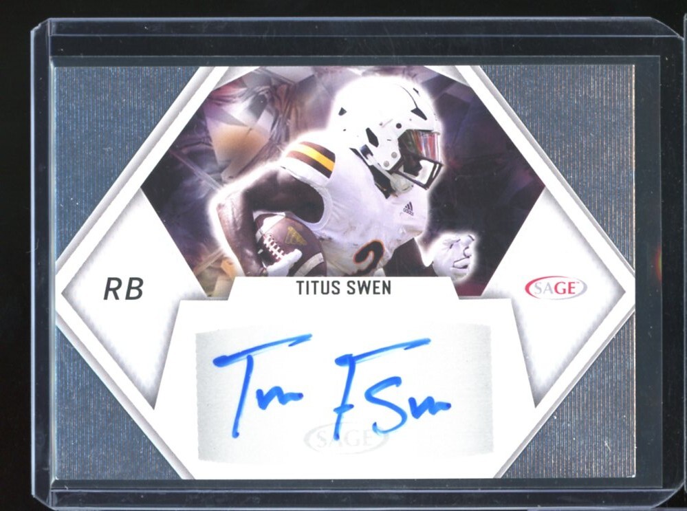 2023 Sage football autograph Titus Swen # A-TS4 | eBay